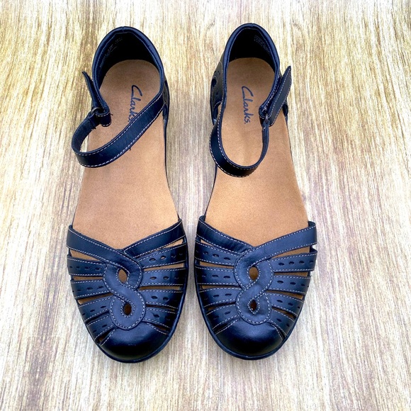 Clarks | Shoes | Clarks Wendy Alto Womens Strap Sandals Size 85w | Poshmark